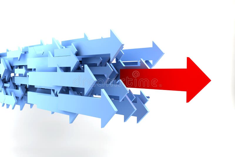 Business Team Coming Together Stock Illustration - Illustration of ...