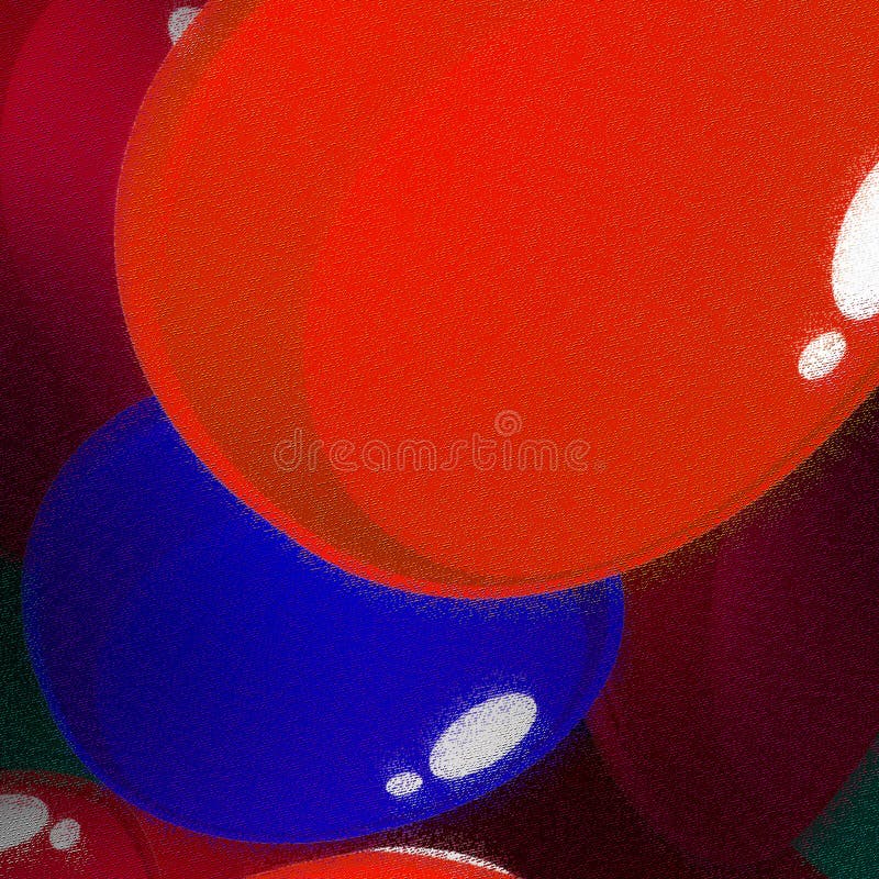 Red and blue balls stock illustration. Illustration of graphic - 13695945