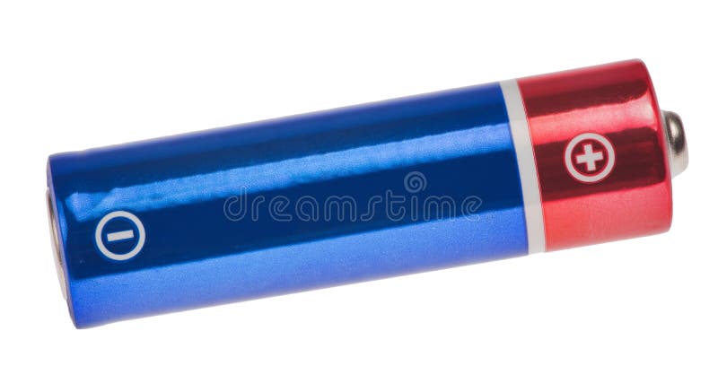 Blue Battery for Automobile Stock Photo - Image of environment, fuel ...