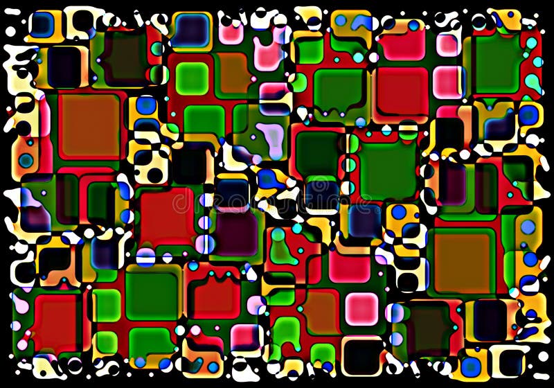 Red and Blue blocks stock illustration. Illustration of rectangles ...