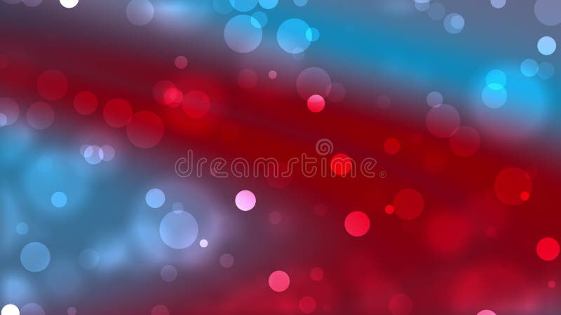 Red and Blue Blurred Circles on a Gradient Background Suitable for ...