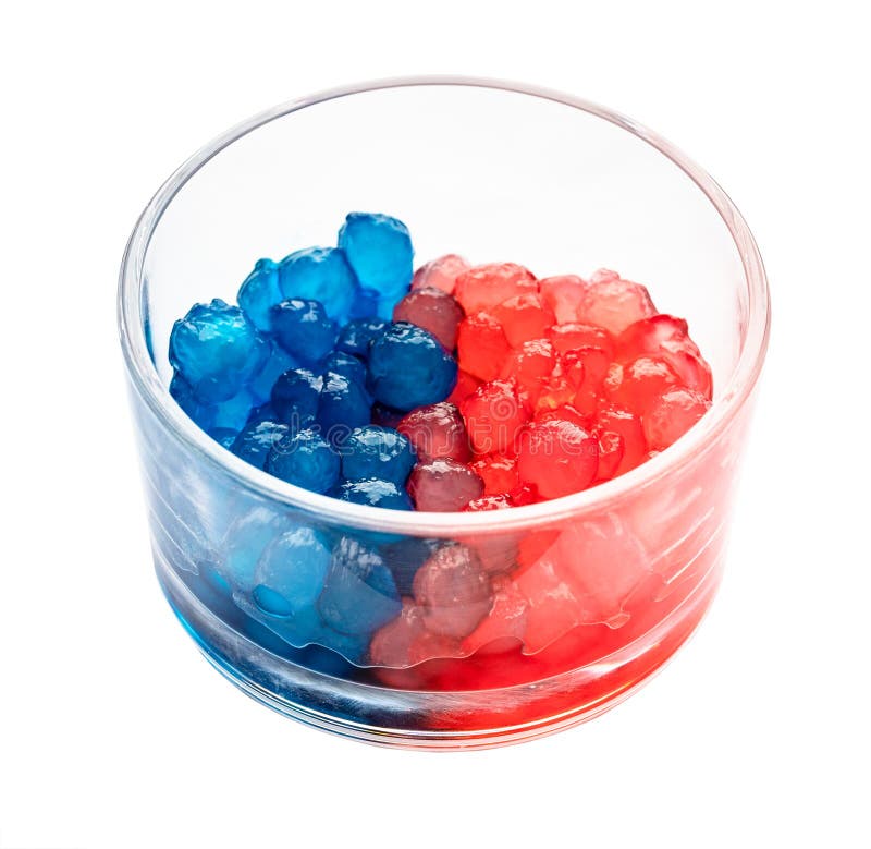 Colored tapioca pearls stock image. Image of colored - 153671977