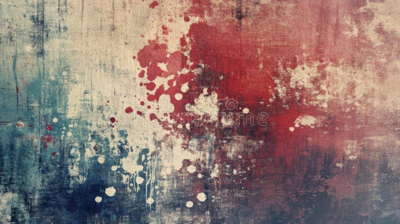 Red Blue Brown Grunge Paint Splatter Texture Background Stock ...