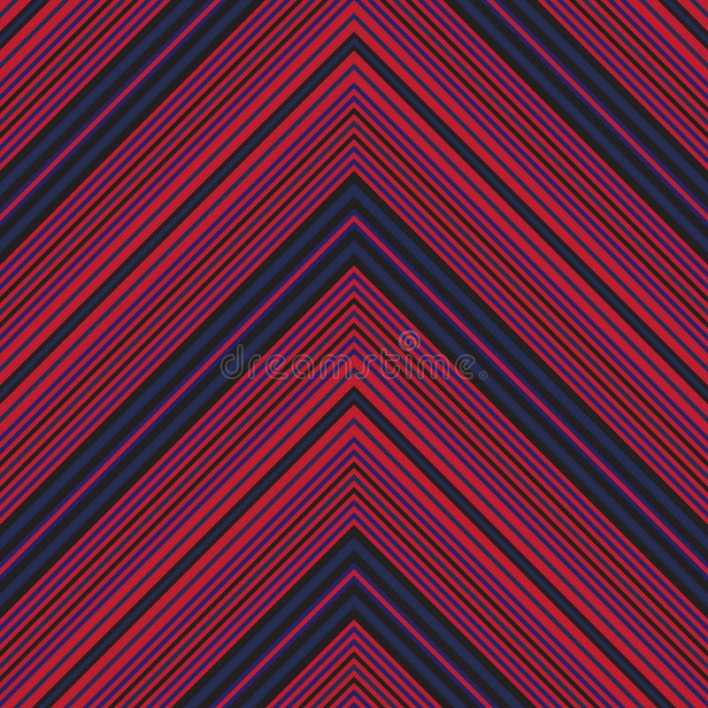 Red and Blue Chevron Diagonal Stripes Seamless Pattern Background Stock ...