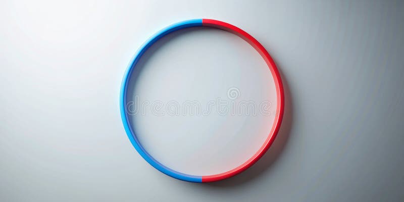 Red Blue Circle Abstract Contemporary Abstract Background Using Simple ...