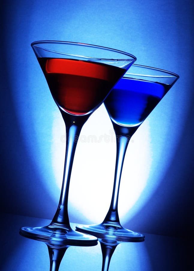 Cocktail stock image. Image of background, blue, steel - 4492139