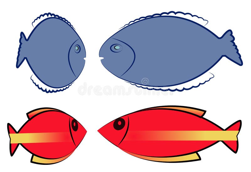 Fish vector stock vector. Illustration of ornamental - 29826202