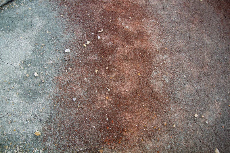 Red and Blue Colored Clay Soil Stock Image - Image of land, grey: 188284407