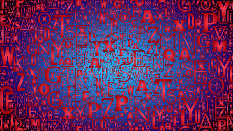 ABC seamless background stock vector. Illustration of blue - 201900260