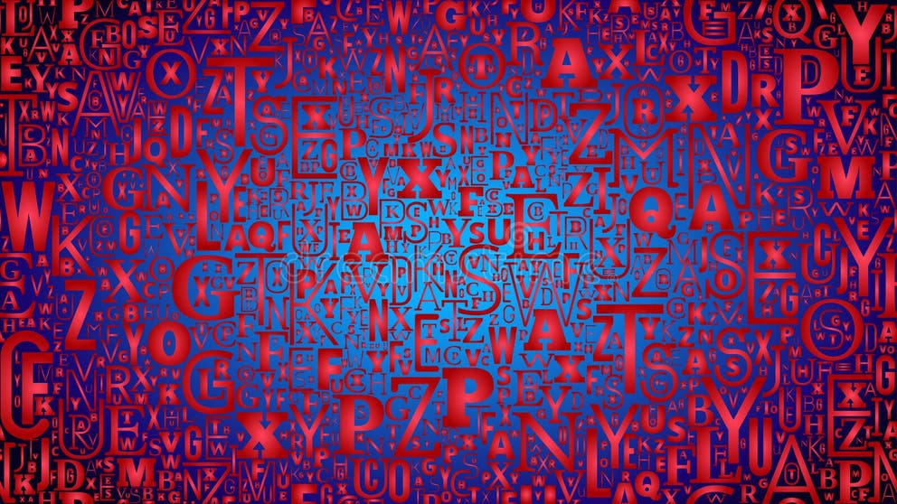 ABC seamless background stock vector. Illustration of blue - 201900260