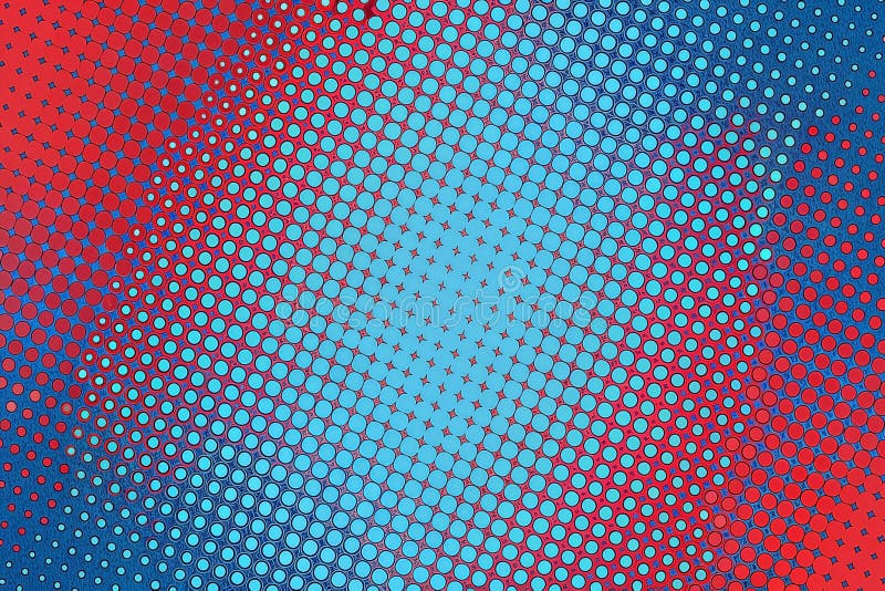 Red Blue Dot Pattern Background Design, Digital Art, Website Texture ...