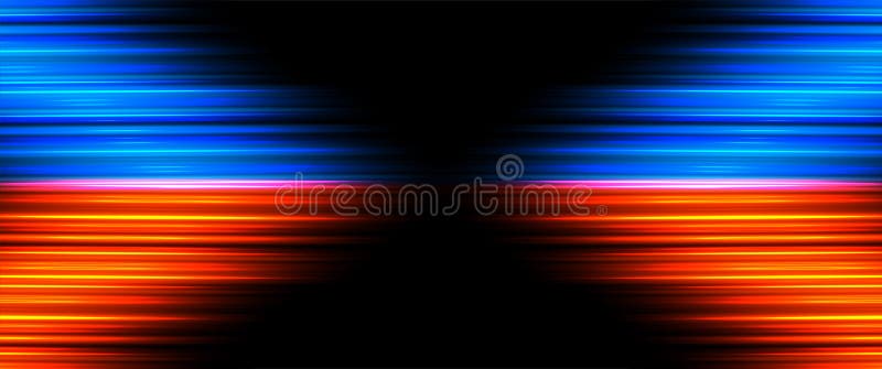Red Blue Fast Lines. Fast Dynamic Background. Hot and Cold. Light ...