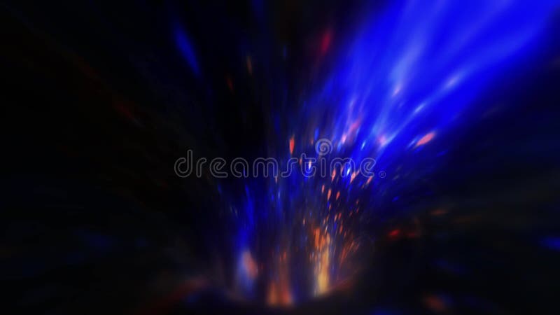 Red and Blue Flowing Light Interstellar Racing Stock Footage - Video of ...