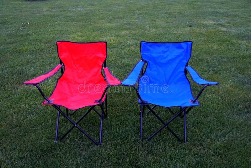 Folding camp chair stock photo. Image of packable, pack - 1172628