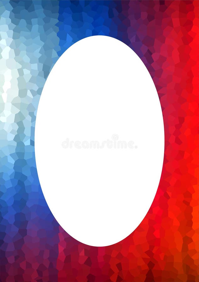 Red and Blue Frame Abstract Background Stock Illustration ...