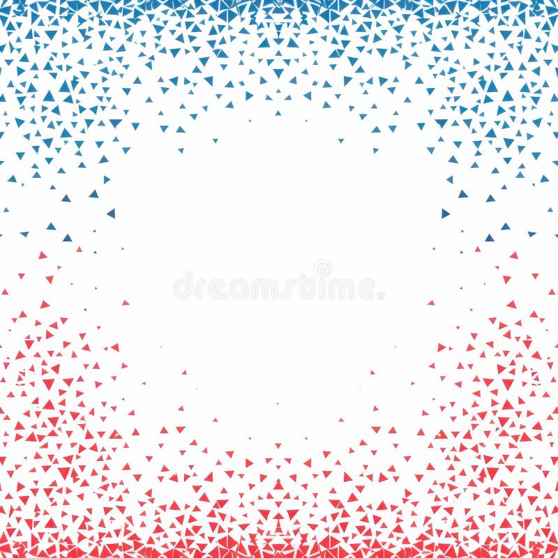 Red and Blue Geometric Triangle Pattern Background for Modern Design ...