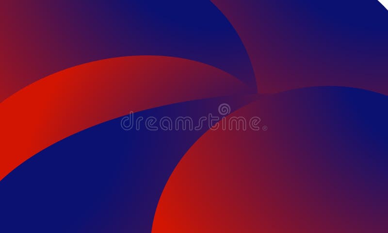 Red Blue Gradient Abstract Background Dynamic Shape Elements. Vector ...