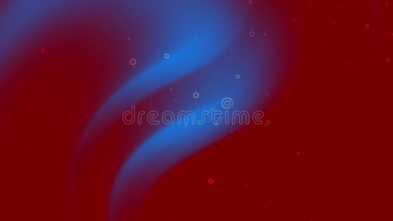 Red and Blue Gradient with Scattered Circles Stock Video - Video of ...