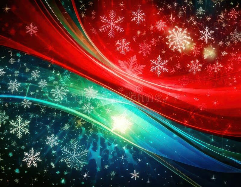 A Red Blue Green Abstract Christmas Background at 13-12-2024Christmas ...