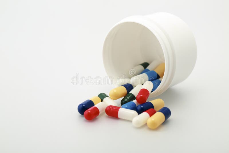 Red, Blue, Green, always Pills Stock Photo - Image of disease, concept ...