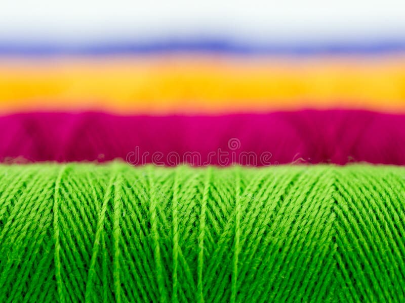 Colorful Threads stock image. Image of sewing, background - 176022189