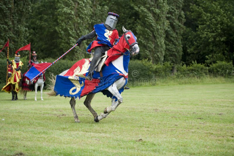 Knight stock photo. Image of hold, holding, back, jousting - 8820850