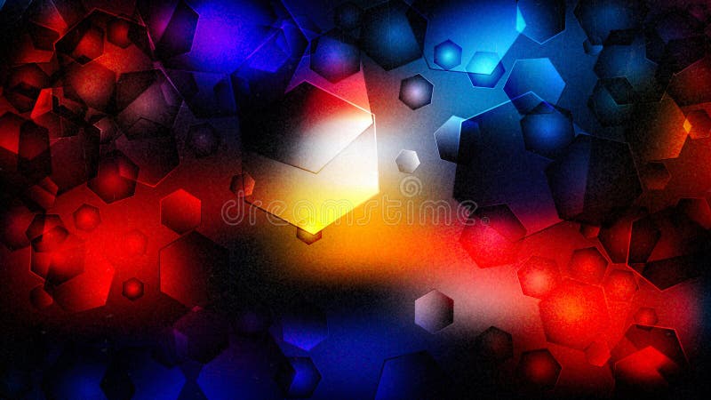 Red Blue Light Beautiful Elegant Illustration Graphic Art Design ...