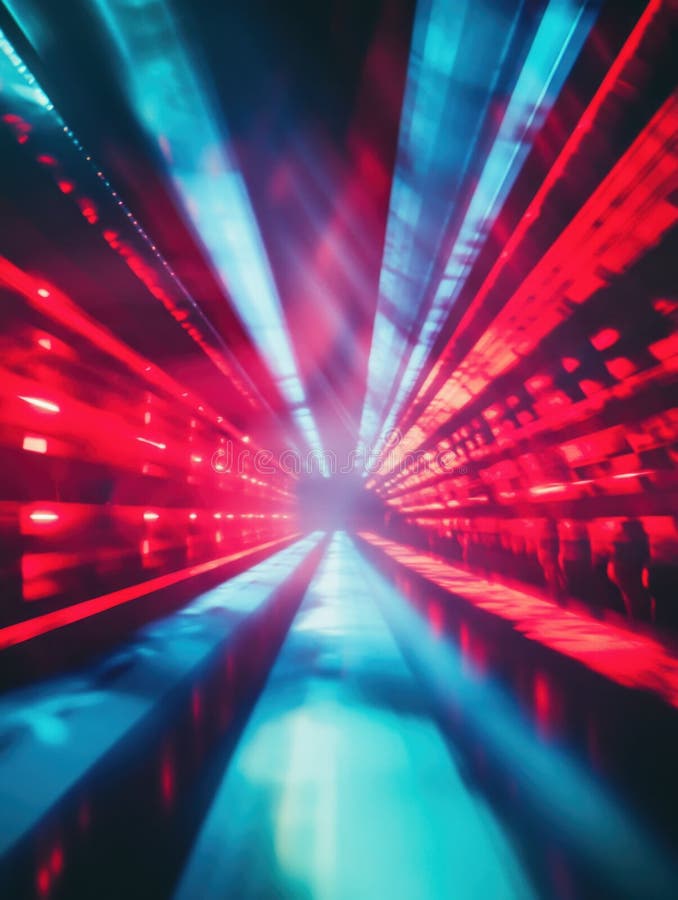 Red and Blue Light stock image. Image of innovation - 388007477