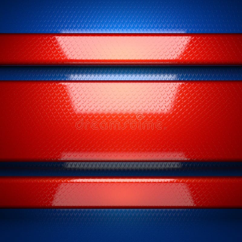 Red and Blue Metal Background Stock Illustration - Illustration of copy ...