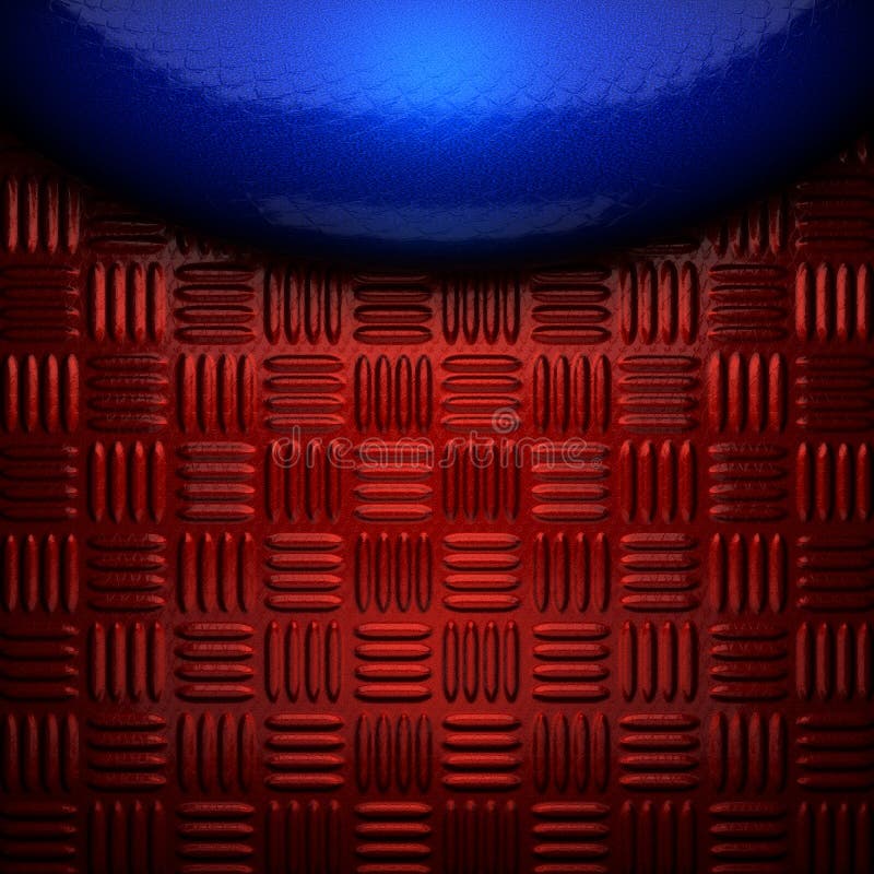 Red and Blue Metal Background Stock Illustration - Illustration of copy ...