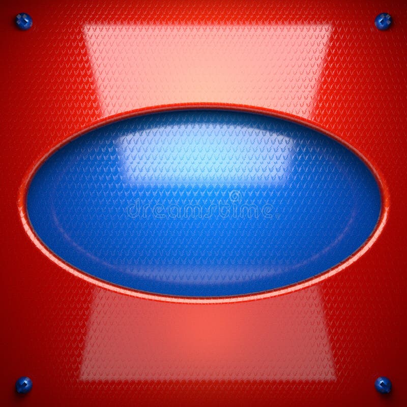 Red and Blue Metal Background Stock Illustration - Illustration of ...