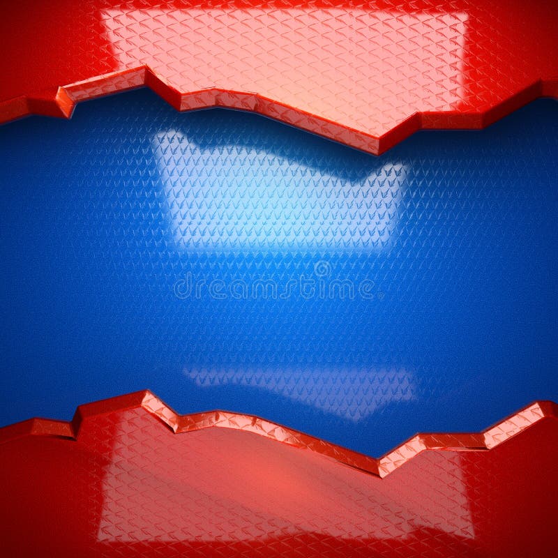 Red and Blue Metal Background Stock Illustration - Illustration of ...