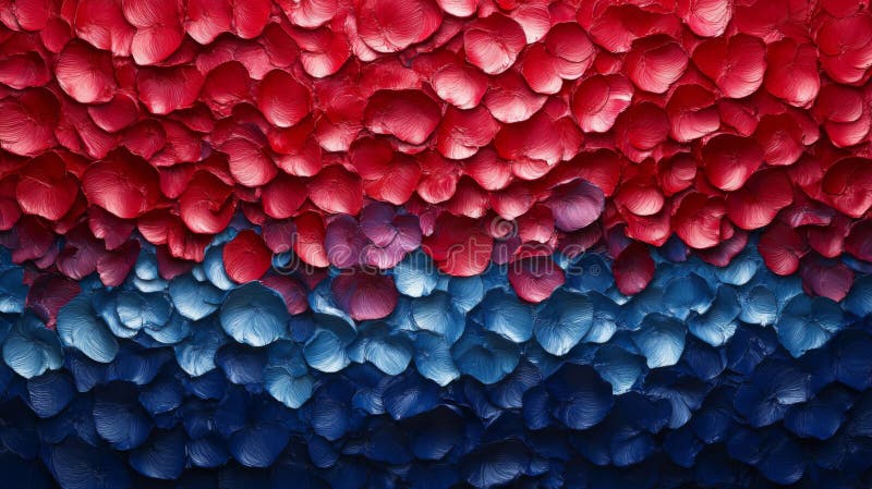 Red Blue Purple Petals Texture Background Stock Illustration ...