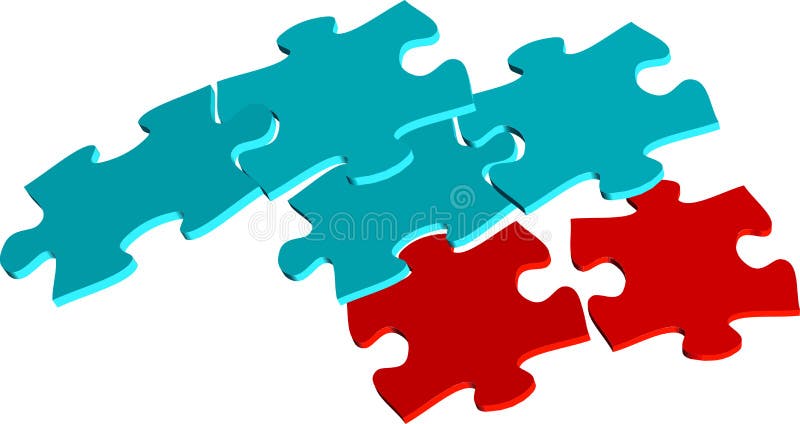 Colorful Blue Puzzle Pieces Stock Illustrations – 5,612 Colorful Blue ...