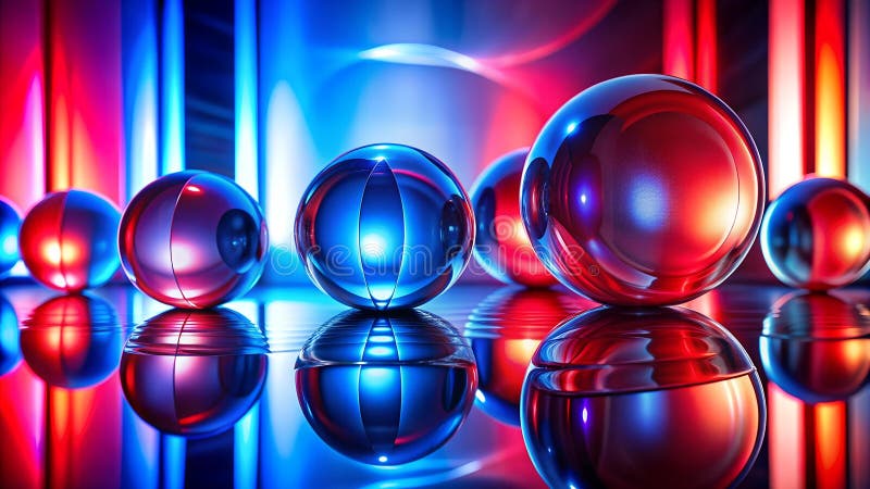 Red and Blue Reflections: a Generative Exploration of Light and Form ...