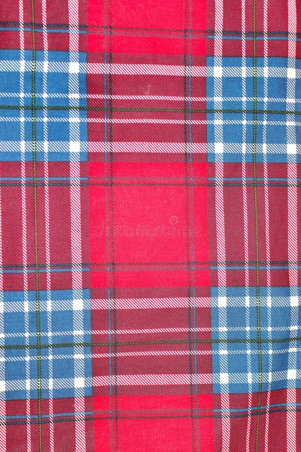 Red Square Pattern Tartan Wool Texture Background Stock Image - Image ...