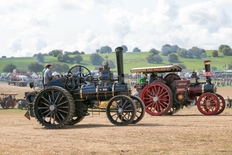 Steam traction engine editorial photo. Image of farm - 125025241