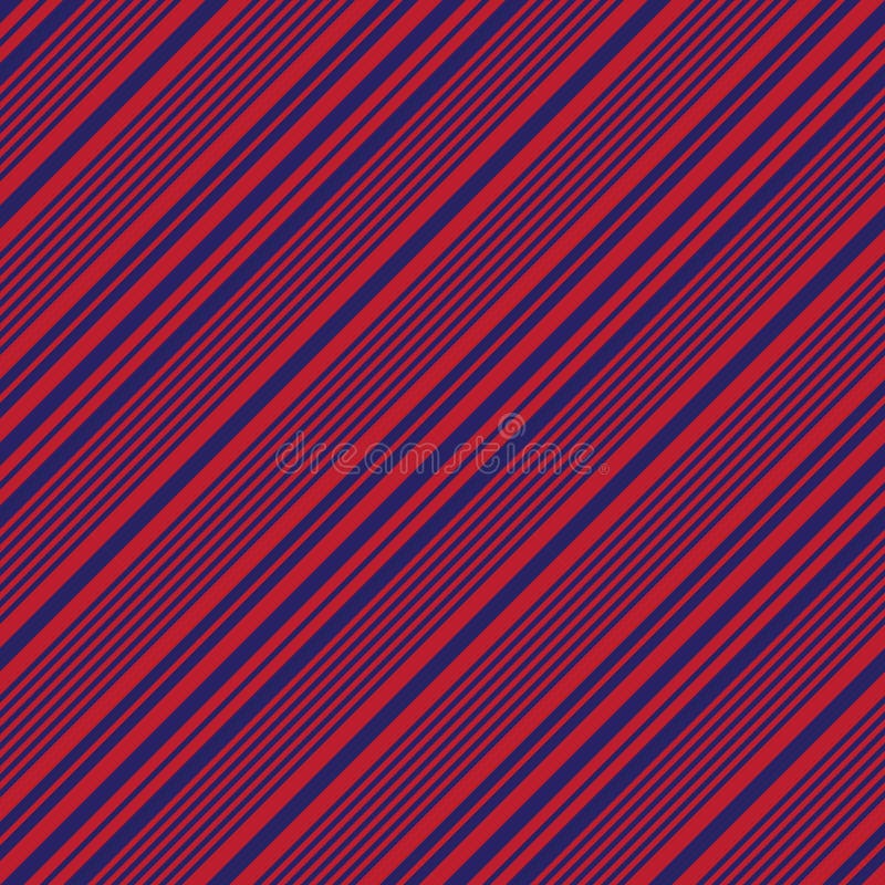 Red and Blue Stripe Seamless Pattern Background in Diagonal Style Stock ...