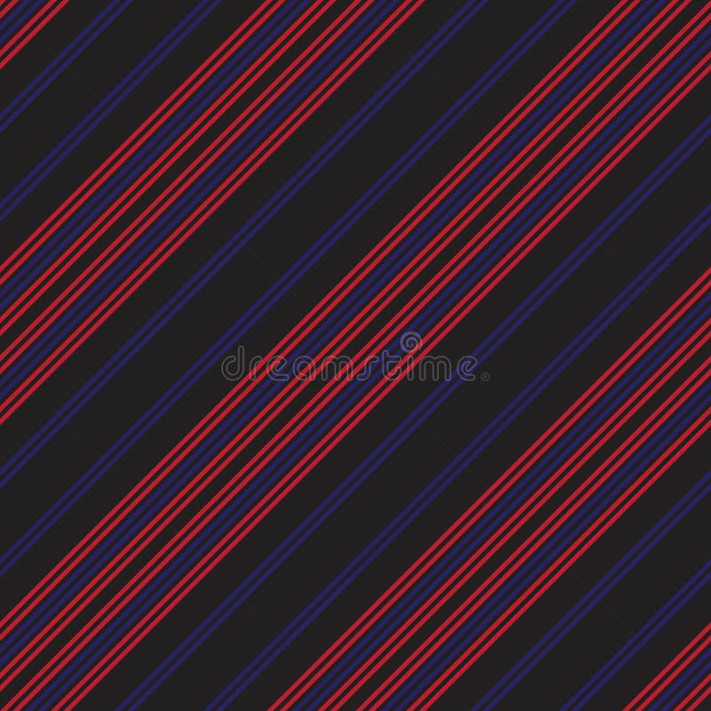 Red and Blue Stripe Seamless Pattern Background in Diagonal Style Stock ...