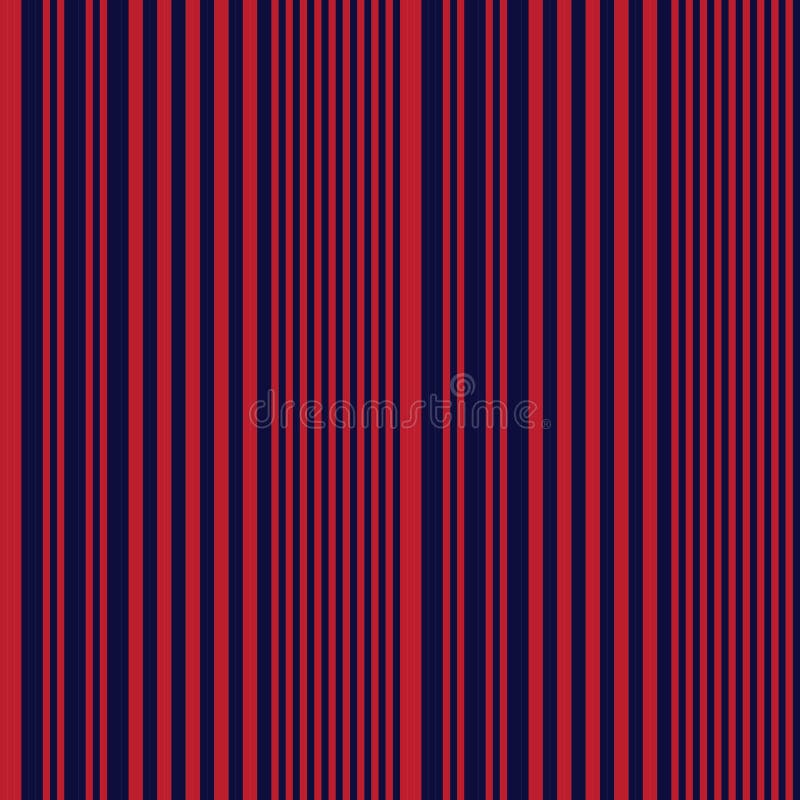Red and Blue Stripe Seamless Pattern Background in Vertical Style Stock ...