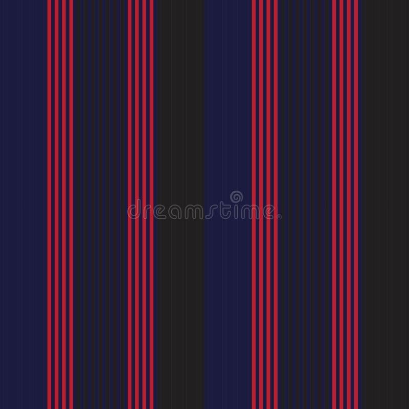 Red and Blue Stripe Seamless Pattern Background in Vertical Style Stock ...