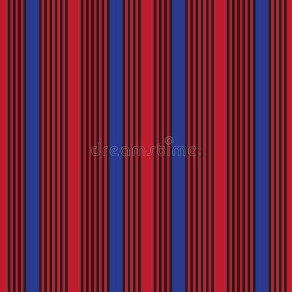 Red and Blue Stripe Seamless Pattern Background in Vertical Style Stock ...