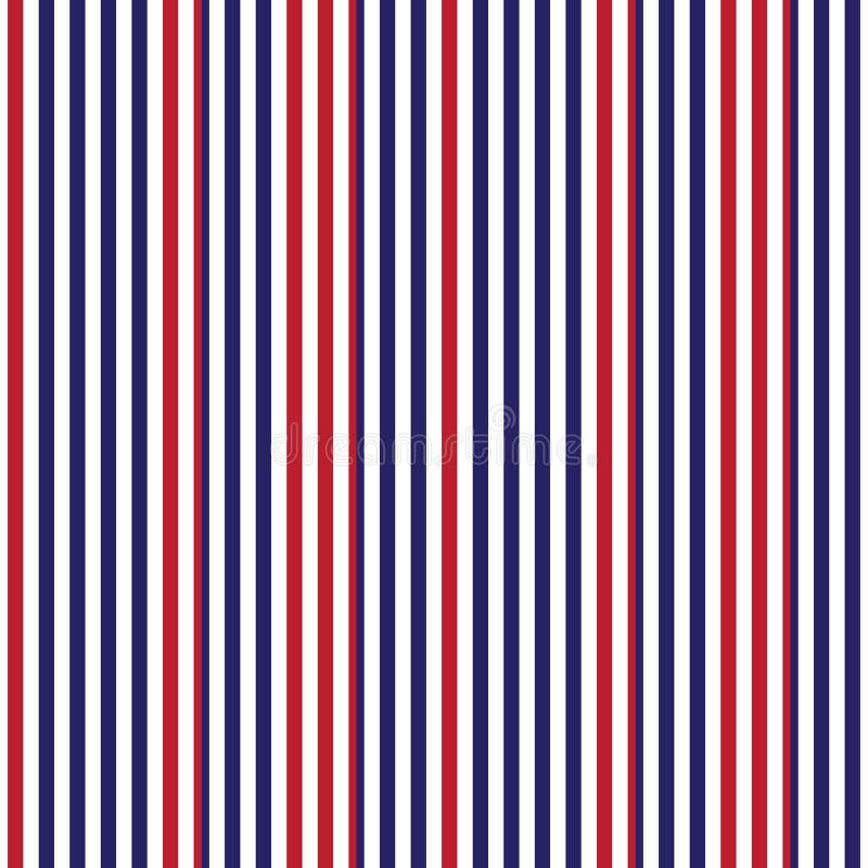Red and Blue Stripe Seamless Pattern Background in Vertical Style Stock ...