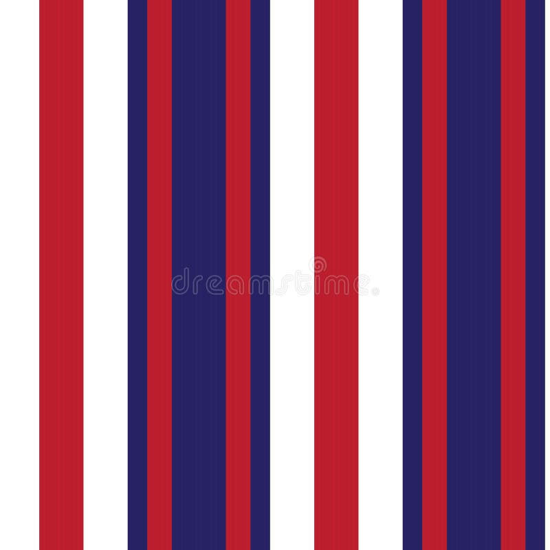 Red and Blue Stripe Seamless Pattern Background in Vertical Style Stock ...