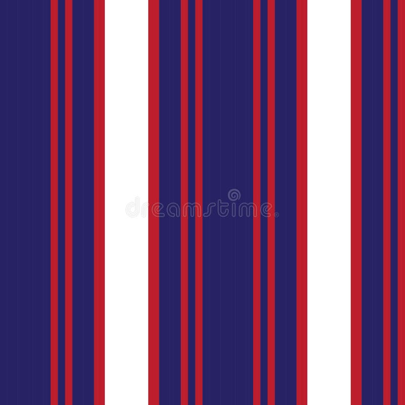 Red and Blue Stripe Seamless Pattern Background in Vertical Style Stock ...
