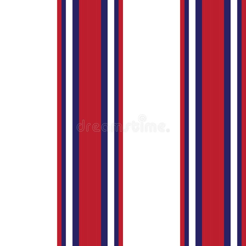 Red and Blue Stripe Seamless Pattern Background in Vertical Style Stock ...