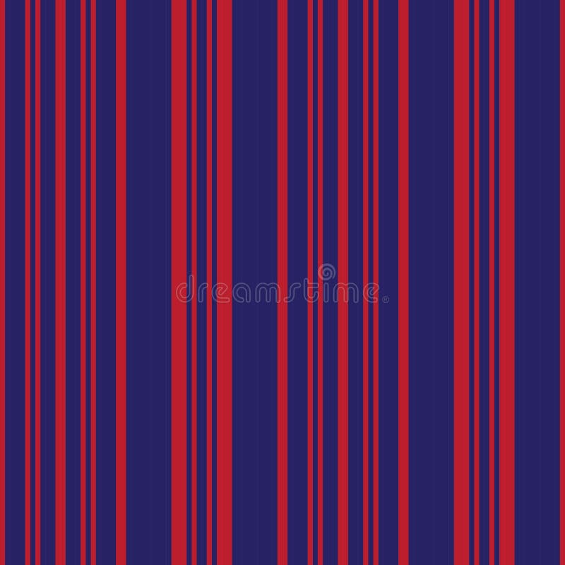Red and Blue Stripe Seamless Pattern Background in Vertical Style Stock ...