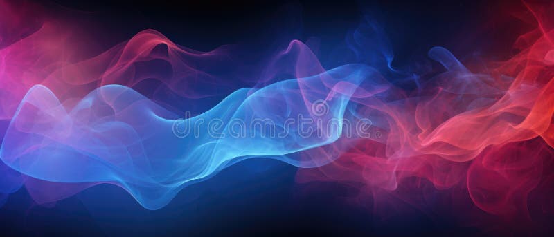 Red and Blue Swirls in an Abstract Background, Depicting the Dynamic ...