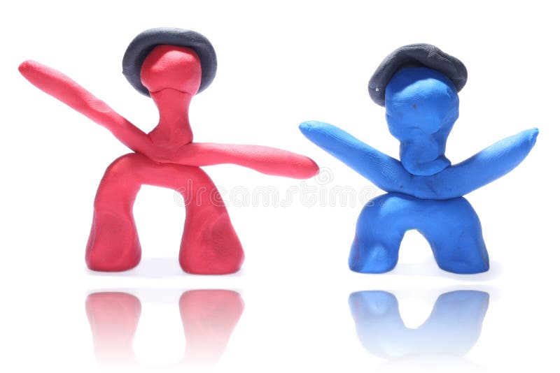 Diversity - Red And Blue Picture. Image: 888627