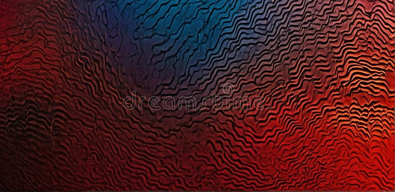 Red and Blue Wavy Lines Background Stock Illustration - Illustration of ...